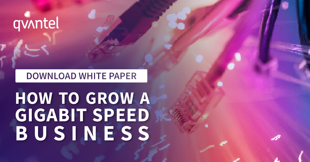 Download White Paper: How to Build Gigabit-Speed Business